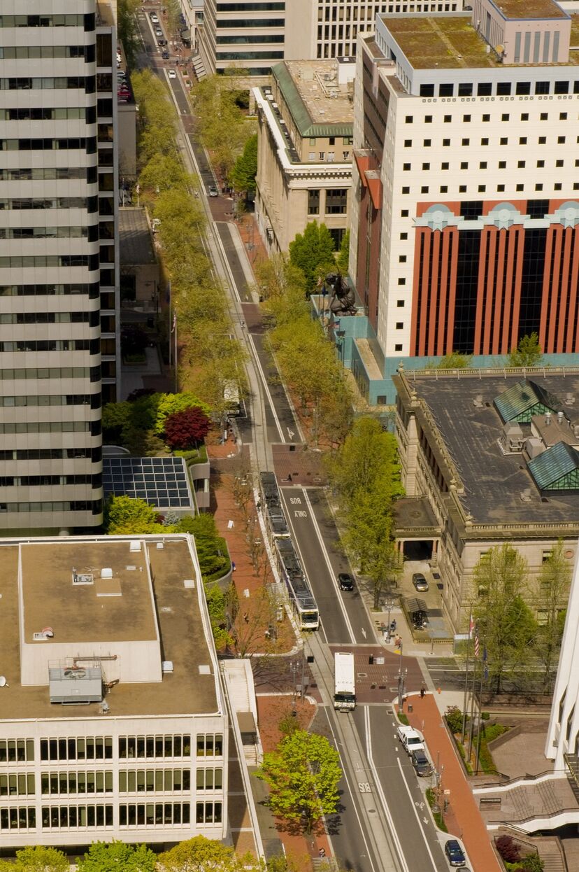 TriMet, Portland Transit Mall Revitalization - Work - ZGF