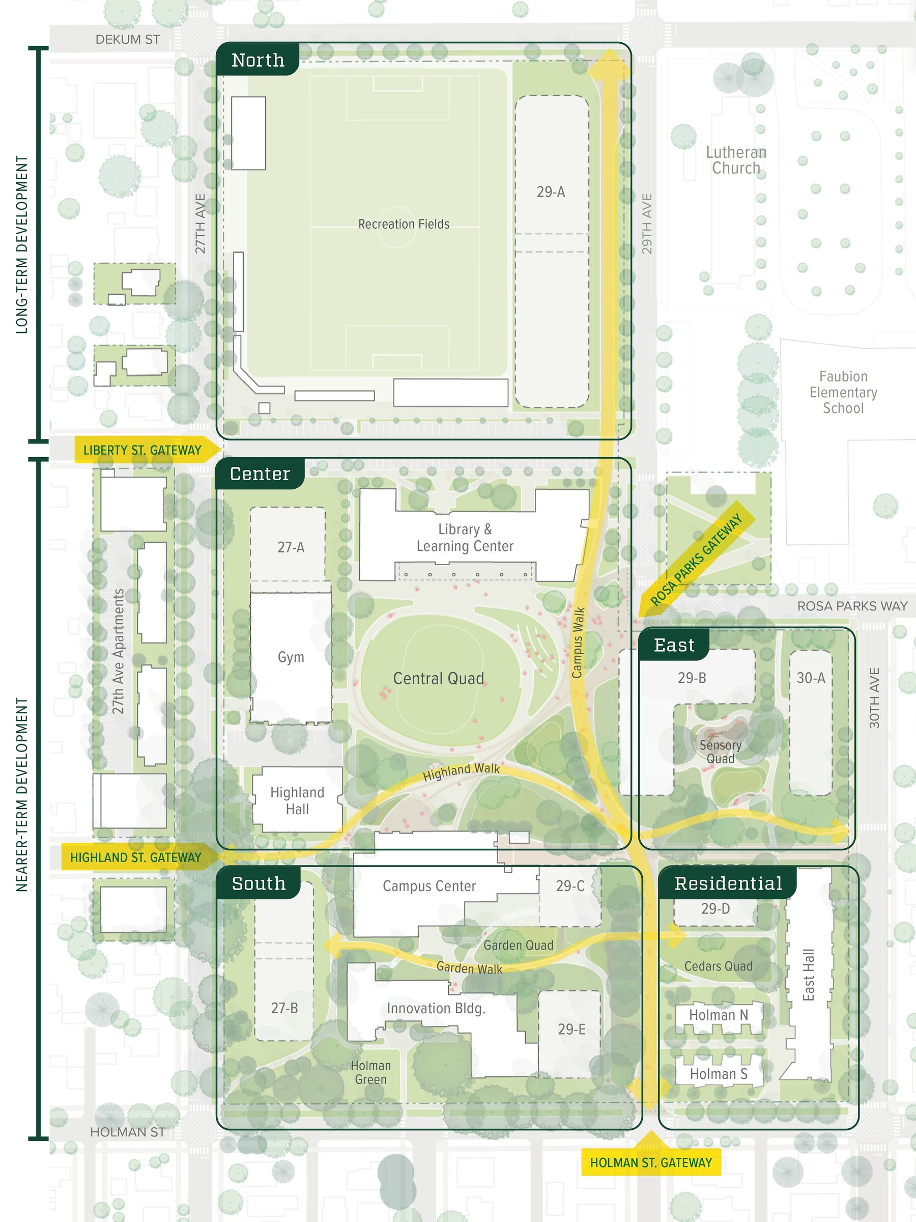University of Oregon Portland Campus Master Plan - Work - ZGF