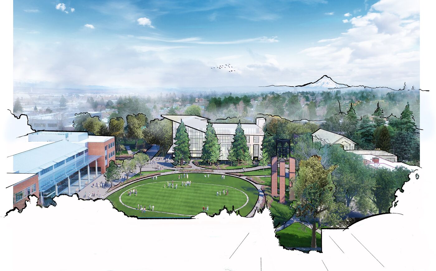 University of Oregon Portland Campus Master Plan - Work - ZGF