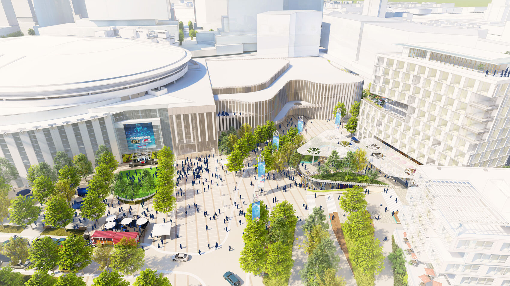 ZGF provides masterplan for Kroenke Sports & Entertainment's new mixed ...