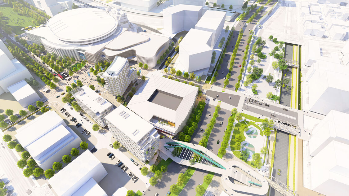 ZGF provides masterplan for Kroenke Sports & Entertainment's new mixed ...