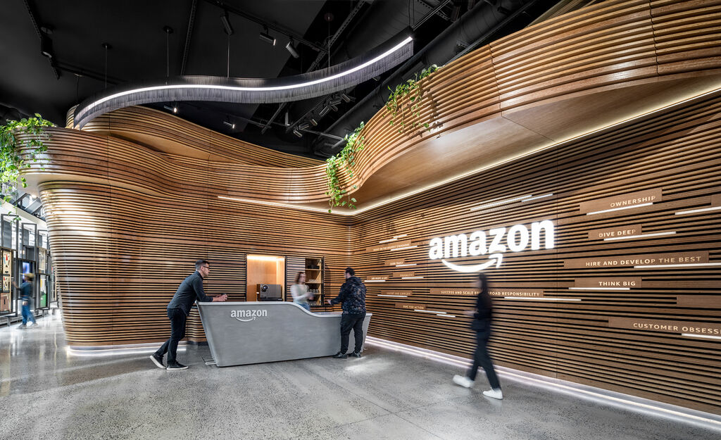 Amazon / Seneca Group, Amazon Visitor Landing