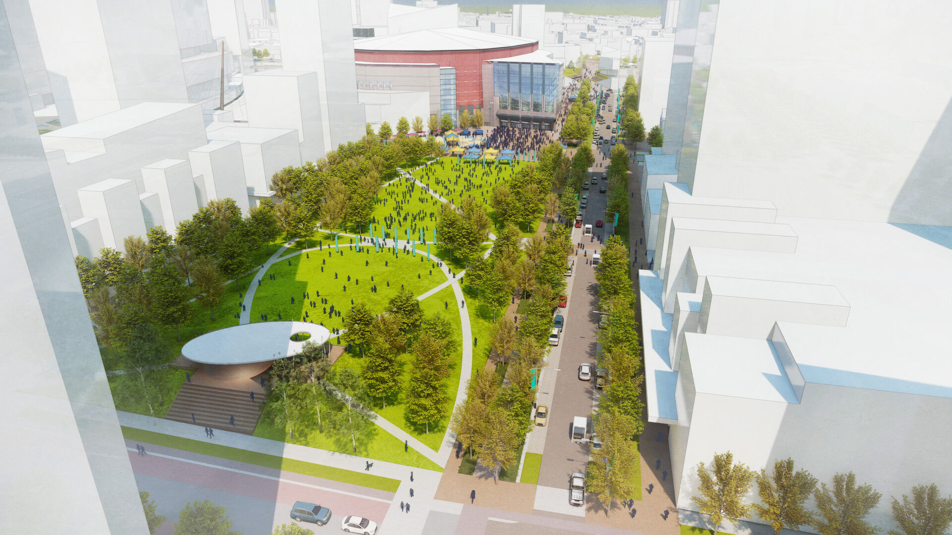 ZGF provides masterplan for Kroenke Sports & Entertainment's new mixed ...