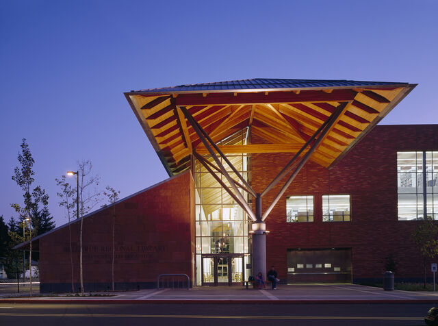 King County Library System, Bellevue Regional Library - Work - ZGF